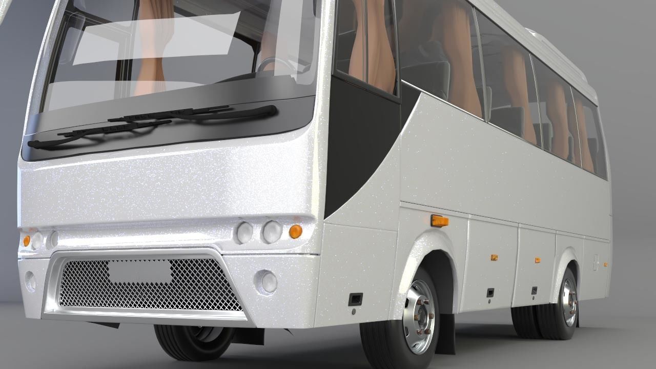 prestij supperdelux bus 3D model | CGTrader