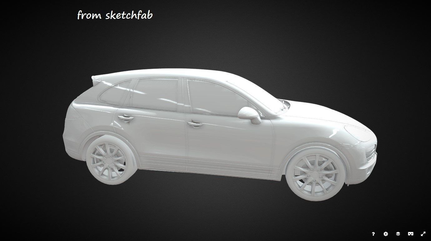 Porsche Cayenne 3D model | CGTrader