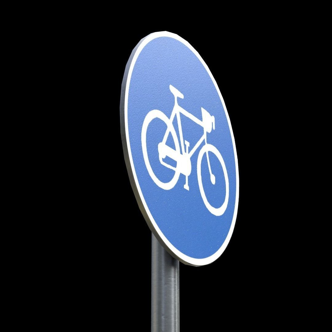 3D model Compulsory Cycle track VR / AR / low-poly | CGTrader