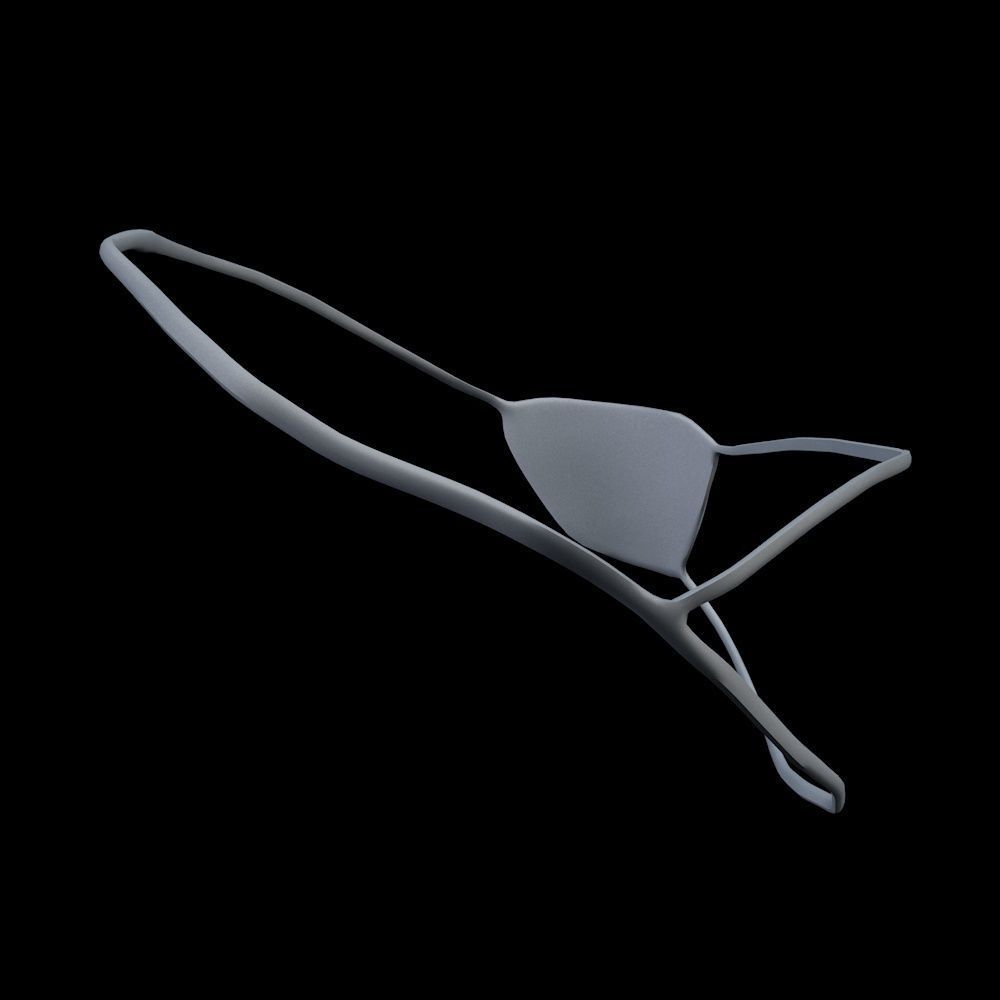 Eyepatch with head 3D model | CGTrader