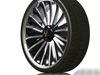 Turbo Fan Rims 3D model | CGTrader