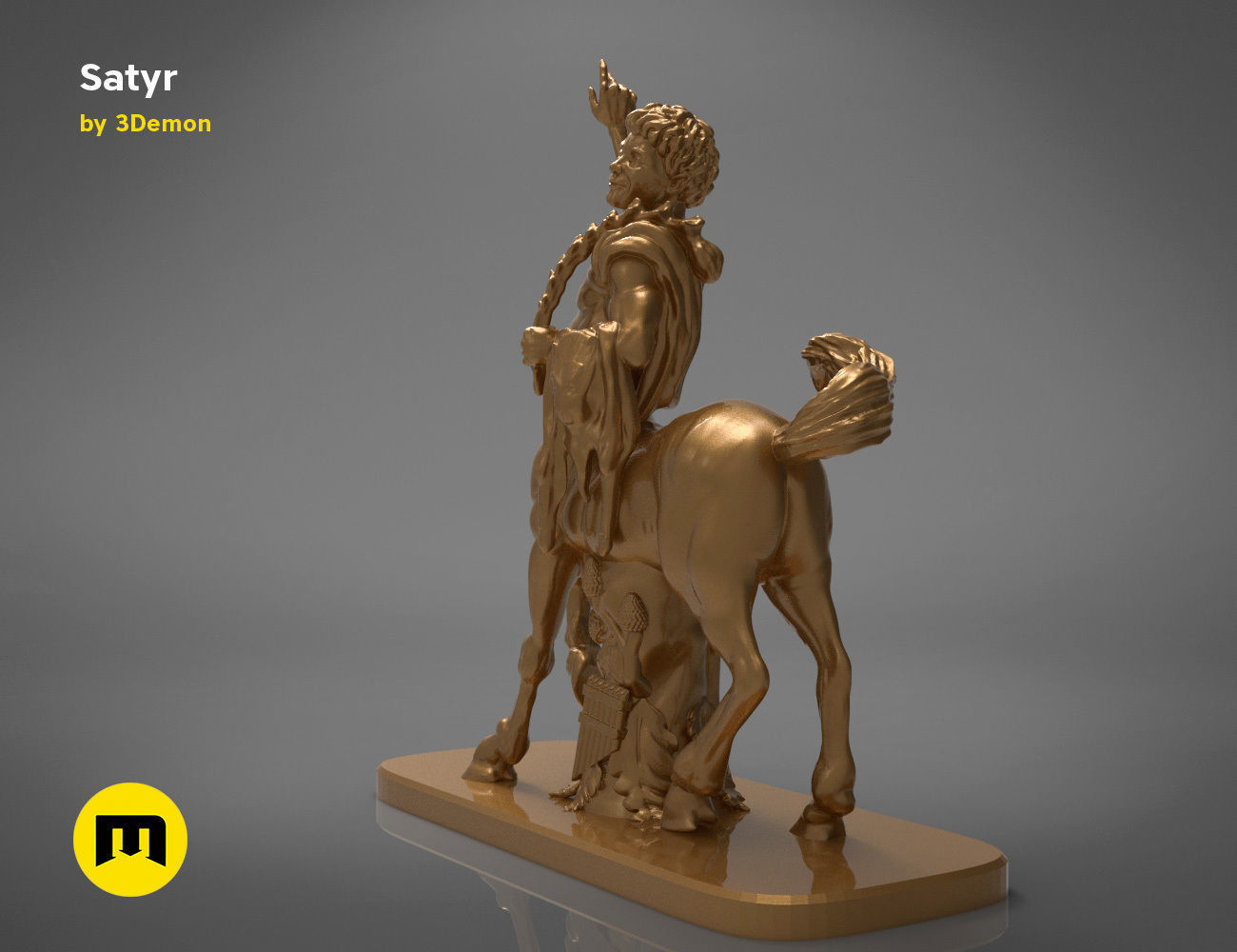 Centaur Figure 3D model 3D printable | CGTrader