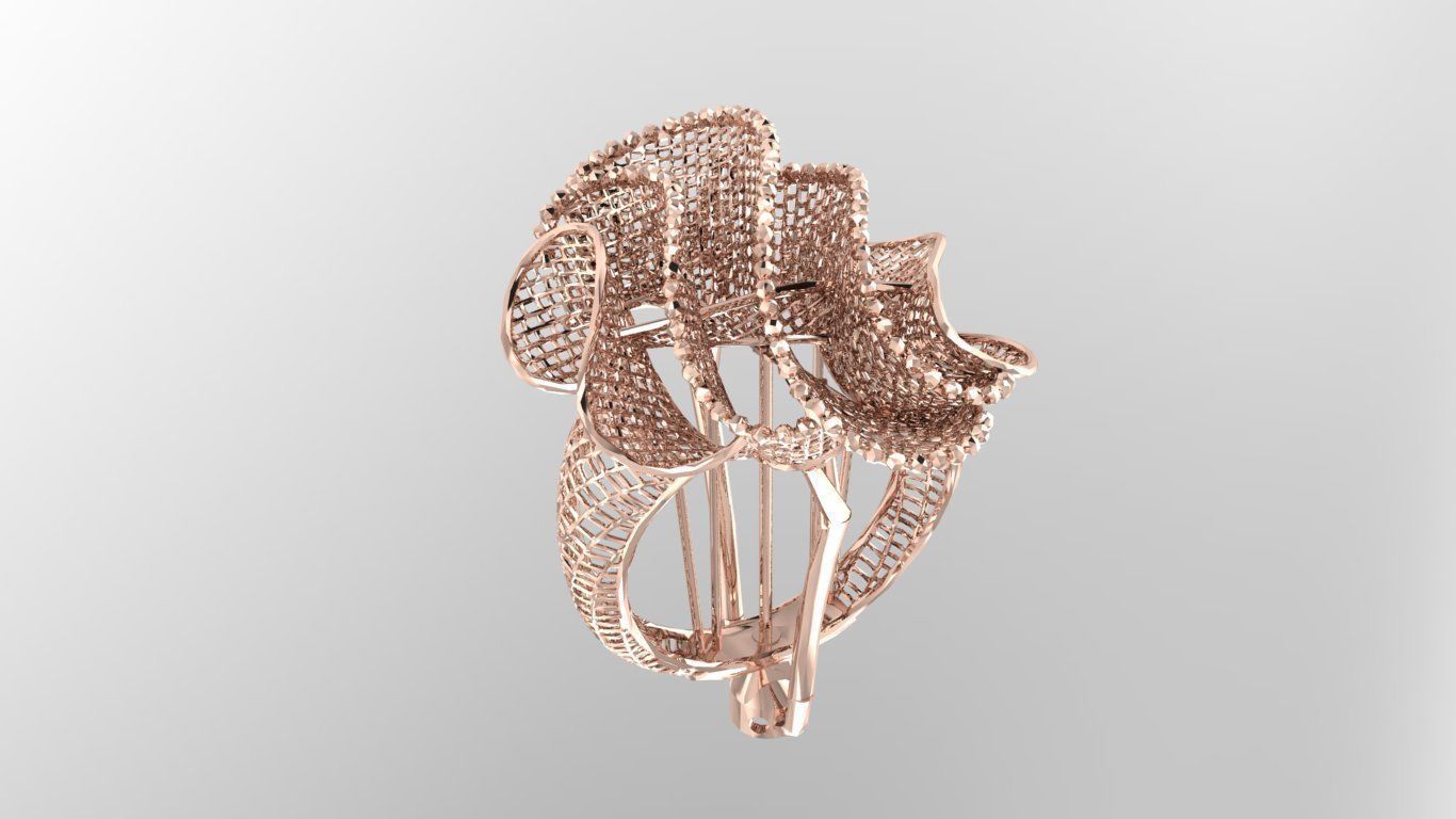 filigree ring 3D model | CGTrader