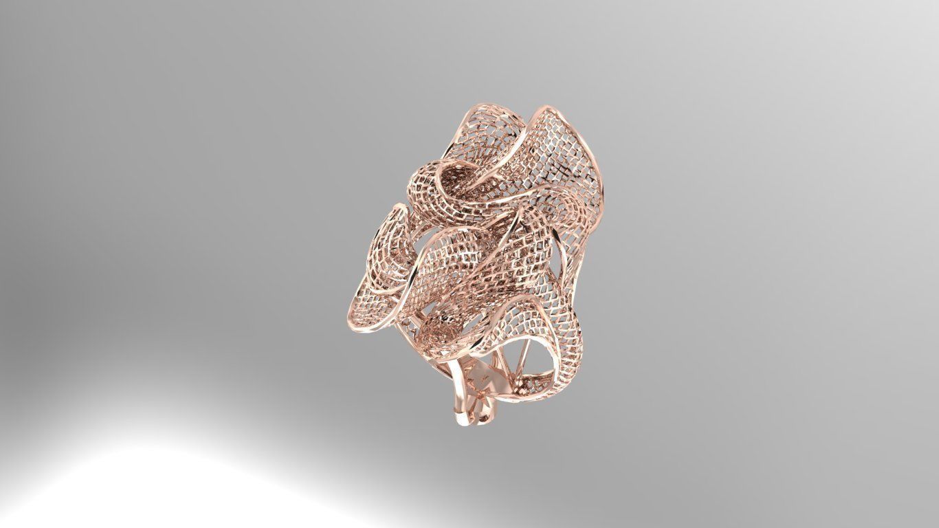 filigree ring 3D model | CGTrader