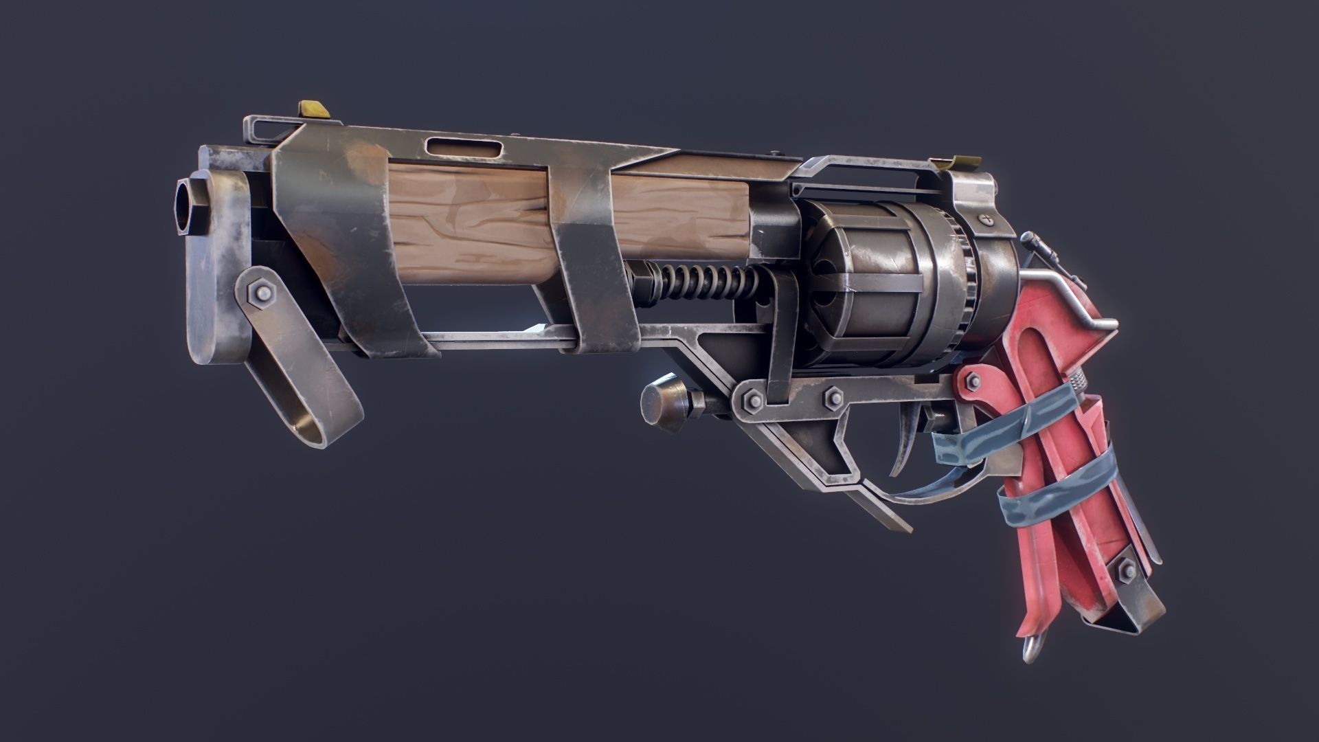 3D model Sheriff Pistol VR / AR / low-poly | CGTrader