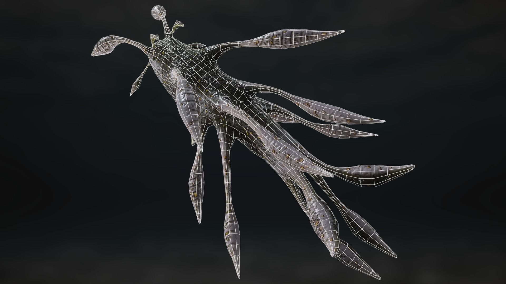 3D model Luminous Monster VR / AR / low-poly rigged animated | CGTrader