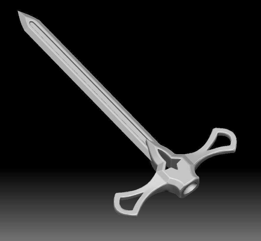 sword with sheath 2 3d print 3D model 3D printable | CGTrader