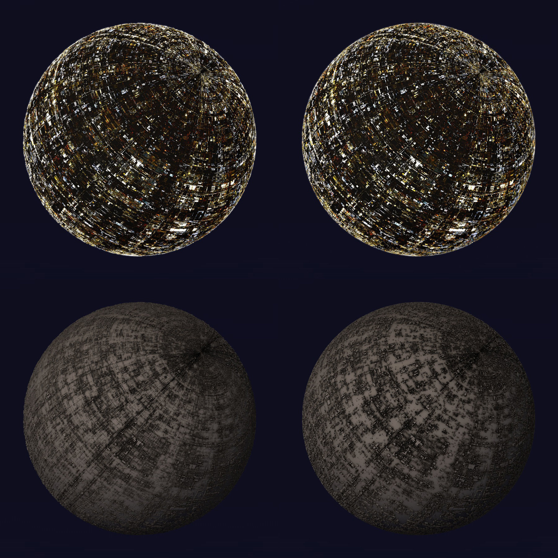 Scifi Artificial Moon Shader 001 Texture | CGTrader