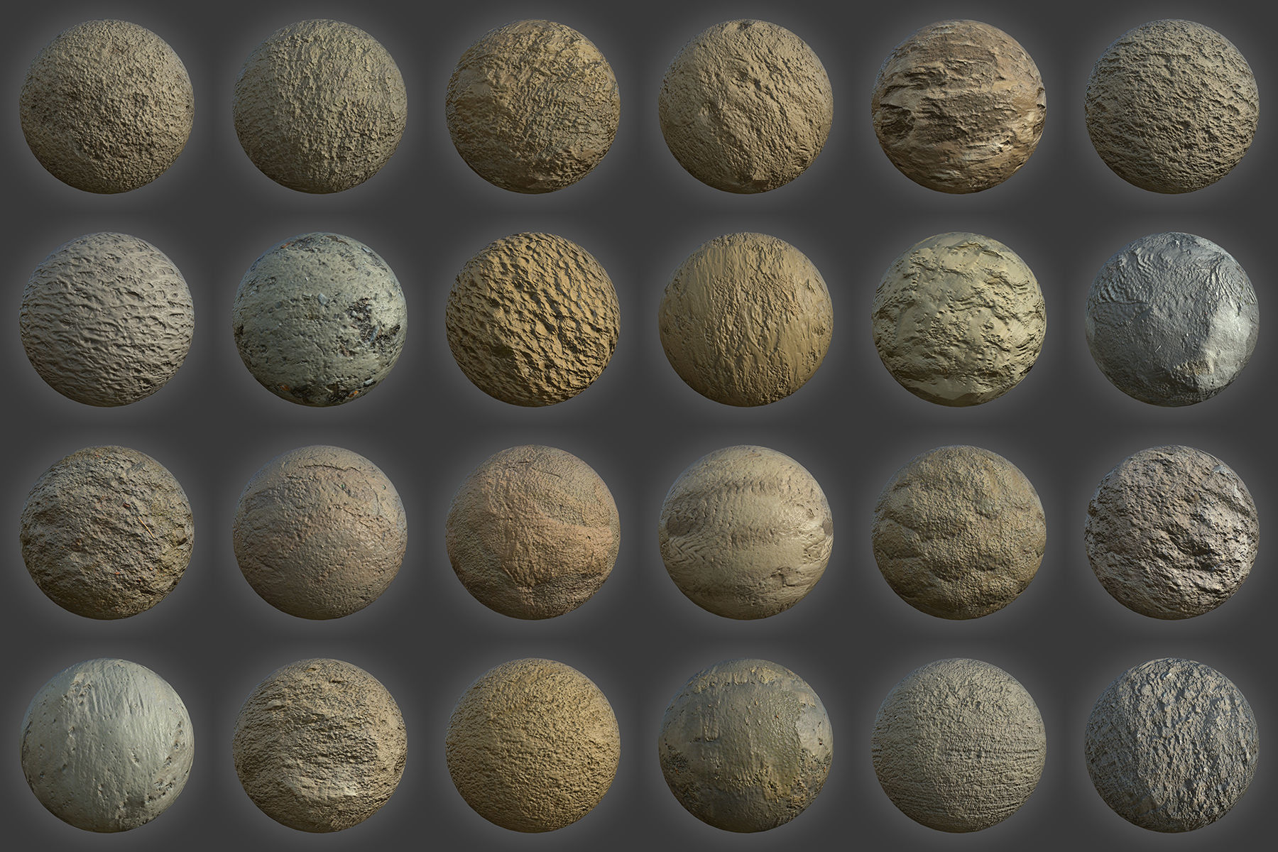 Set of 24 Various Sand PBR Textures Volume 3 Texture | CGTrader