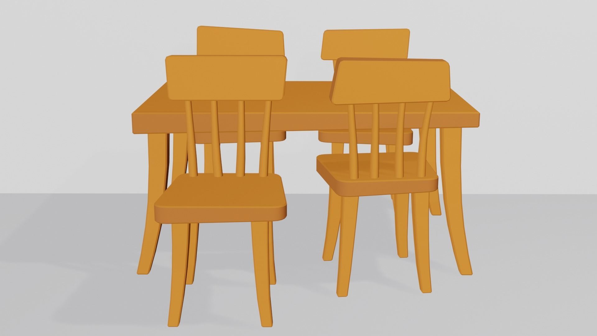 3D model Cartoon modular kitchen 2 VR / AR / low-poly | CGTrader