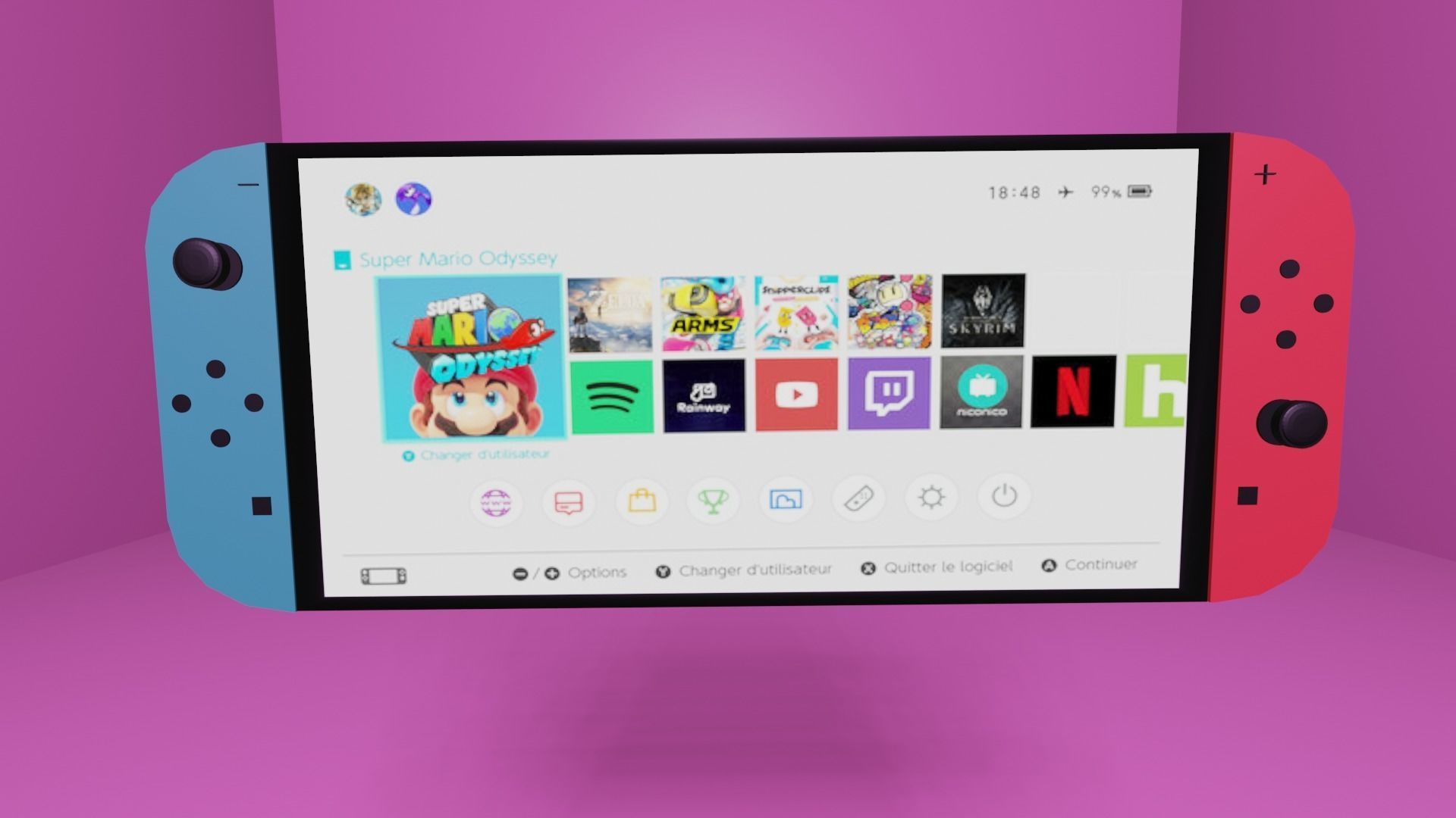 3D Nintendo Switch free 3D model | CGTrader