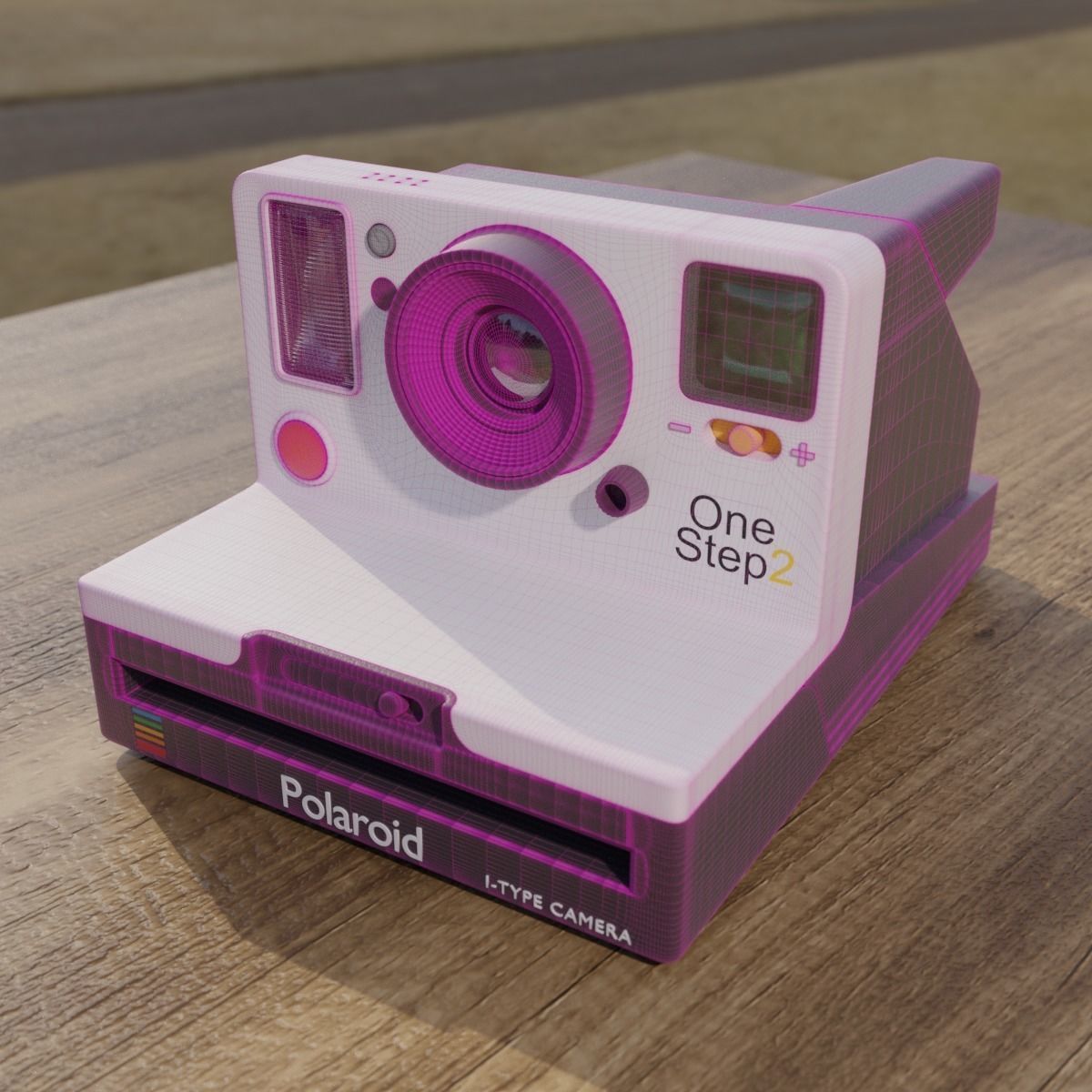 Polaroid one step 2 3D model | CGTrader