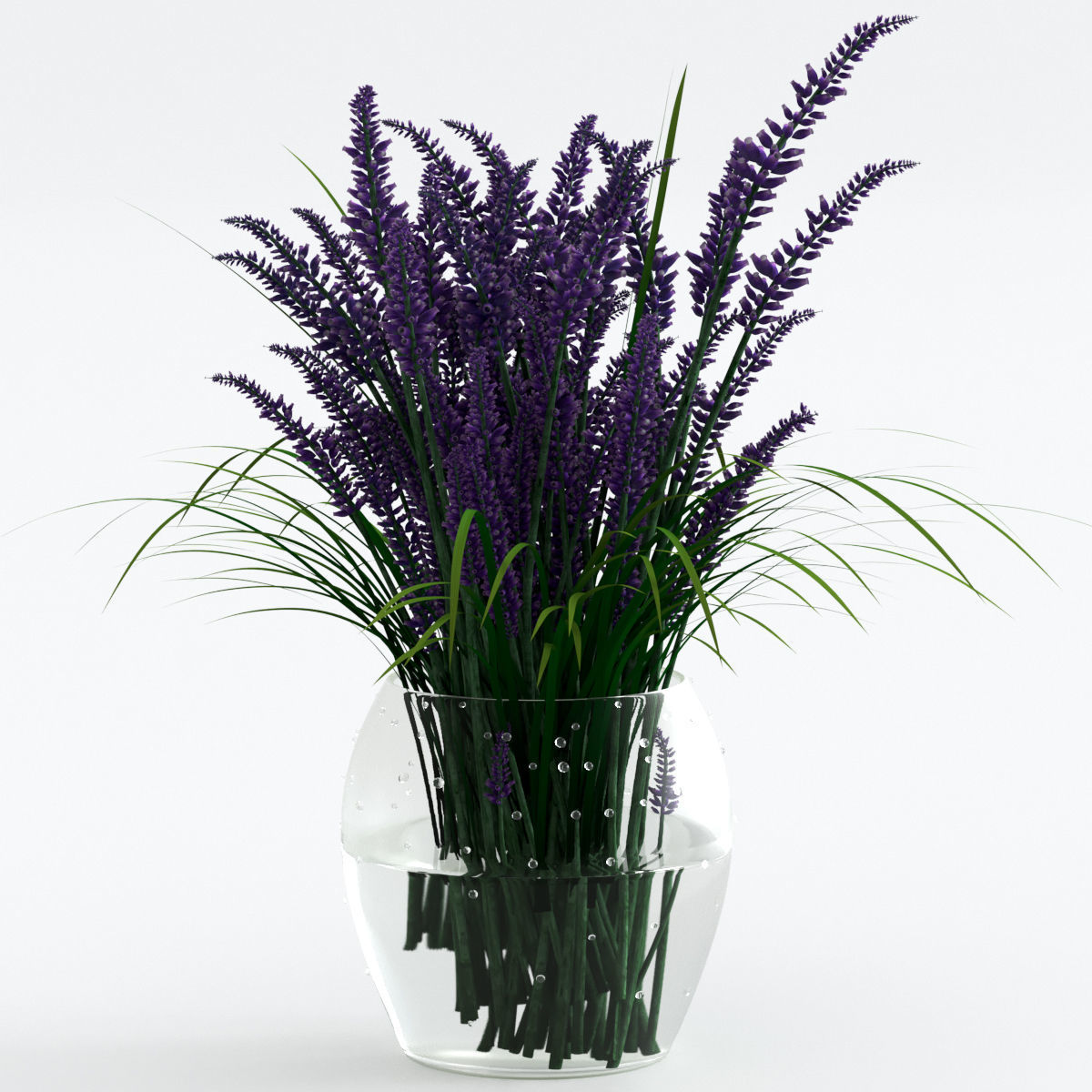 Bouquet of lavender 3D model | CGTrader
