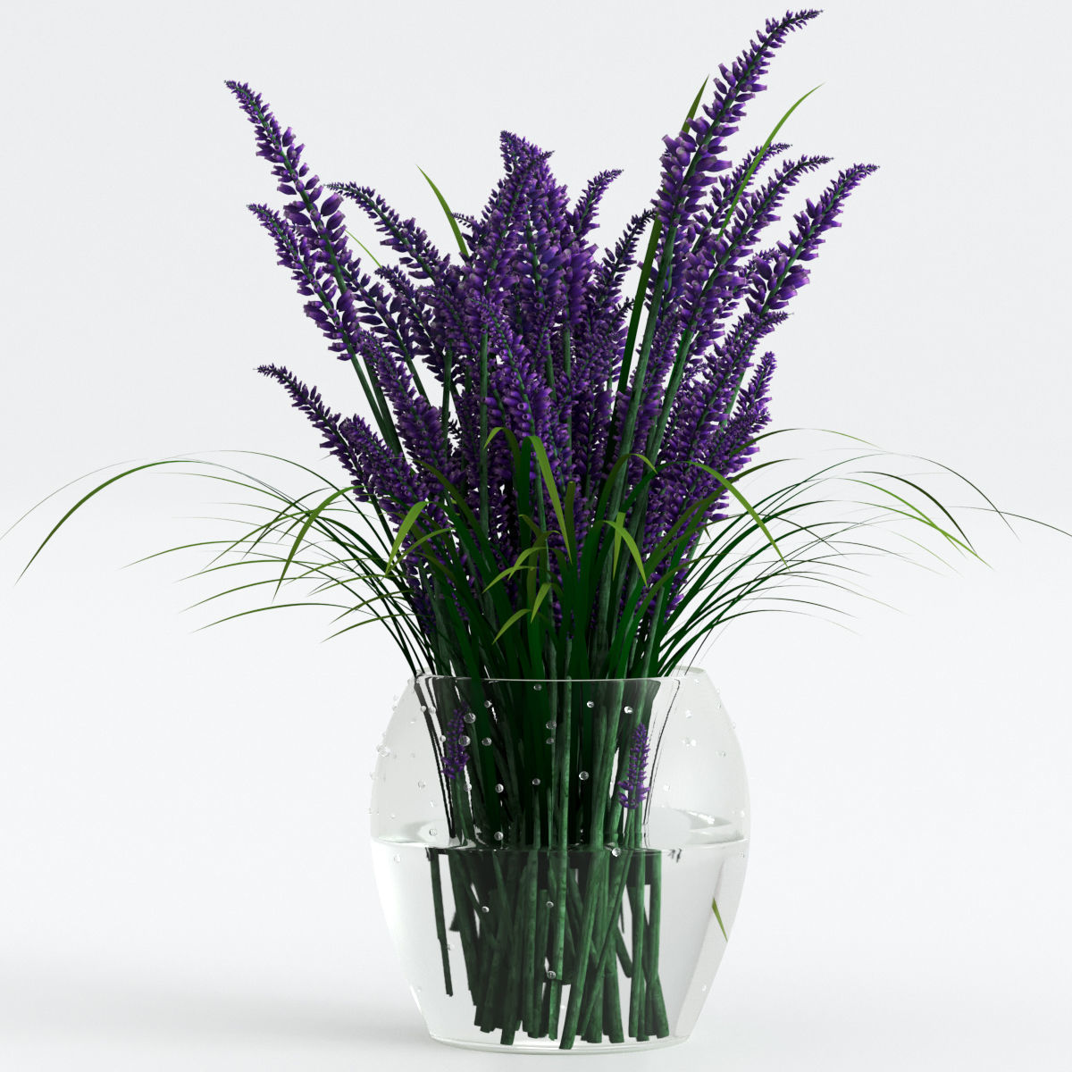 Bouquet of lavender 3D model | CGTrader