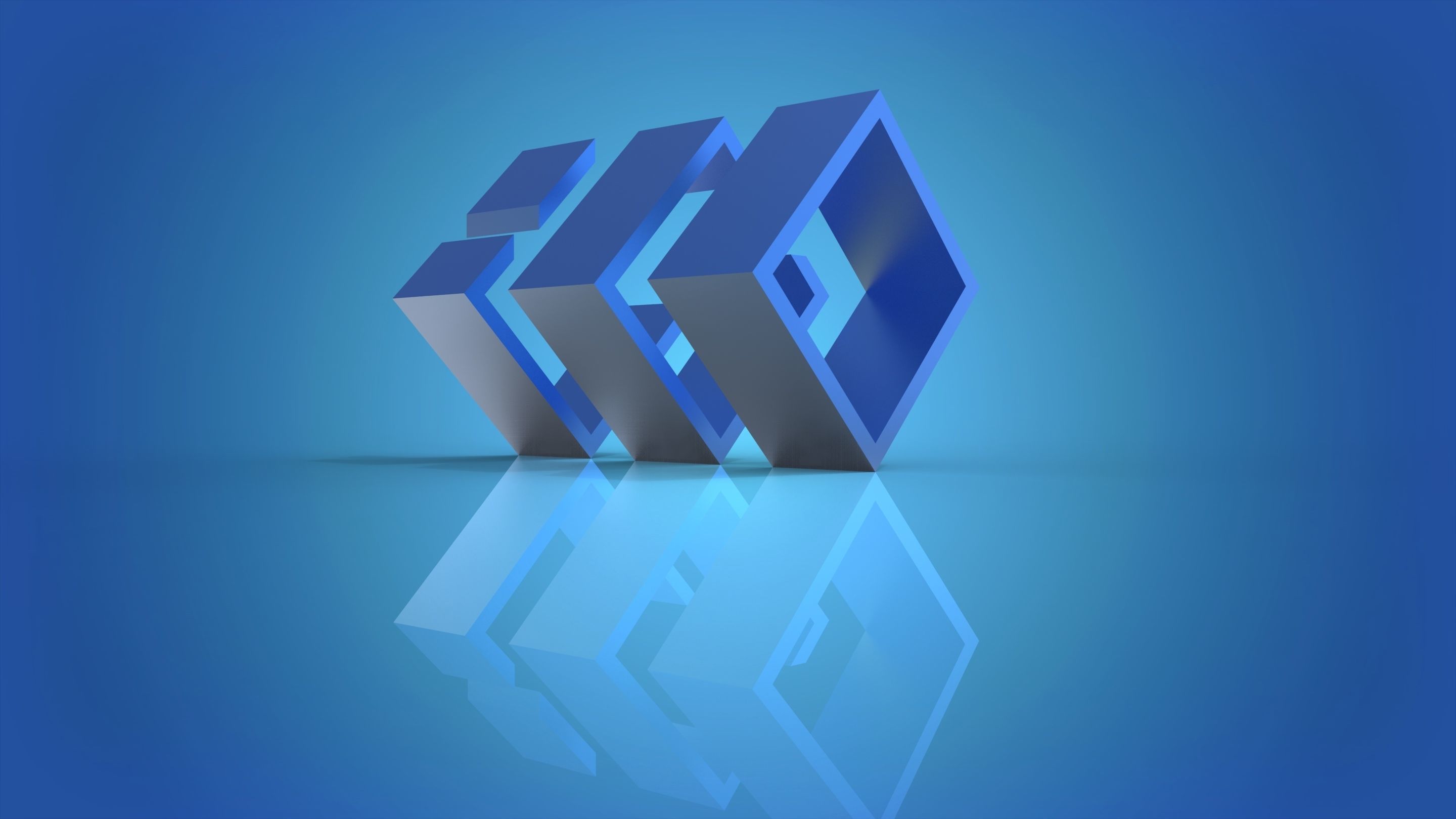 3D model ICO logo VR / AR / low-poly | CGTrader