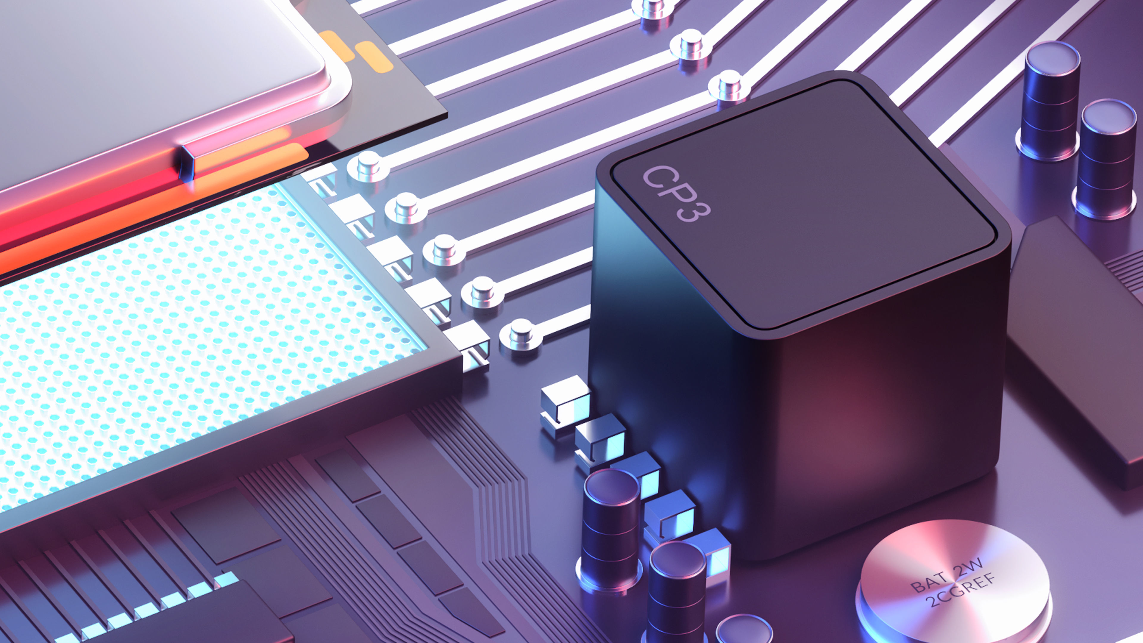 Cpu Scene 3D model | CGTrader