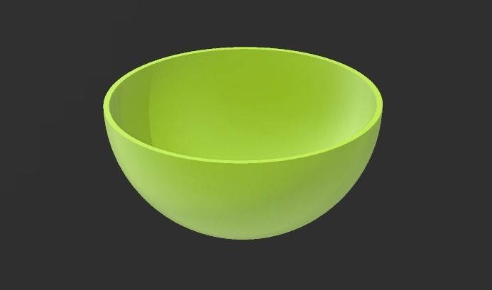 Half sphere 3D model | CGTrader