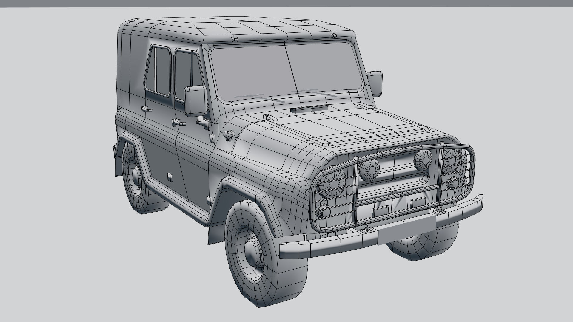 Uaz 3d army jeep - military jeep free VR / AR / low-poly 3D model ...