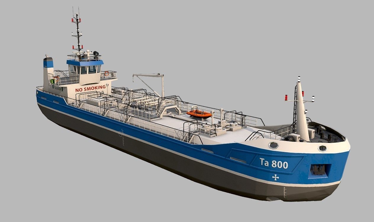 OIL TANKER 3D model | CGTrader