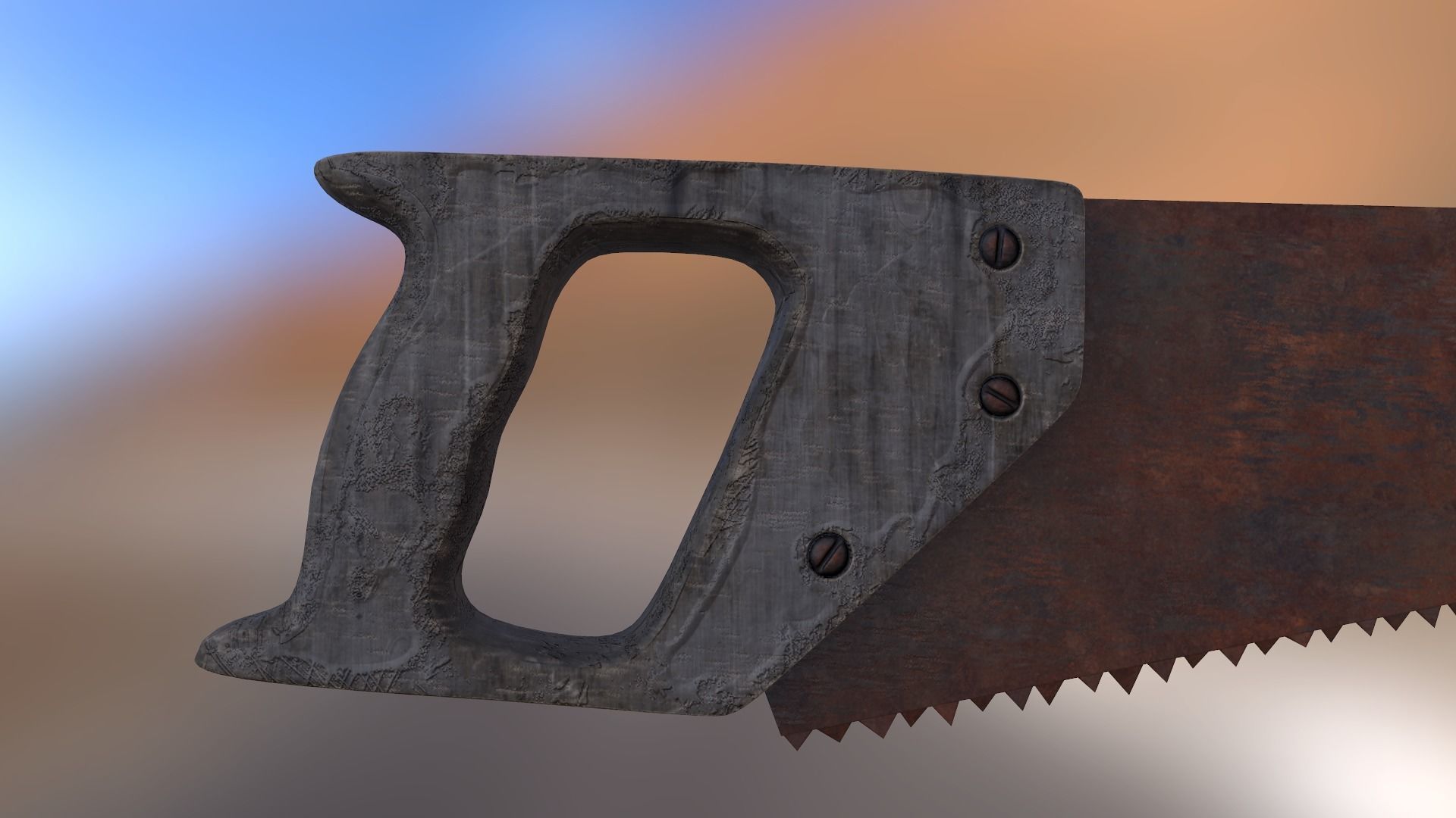 3D model Hacksaw VR / AR / low-poly | CGTrader