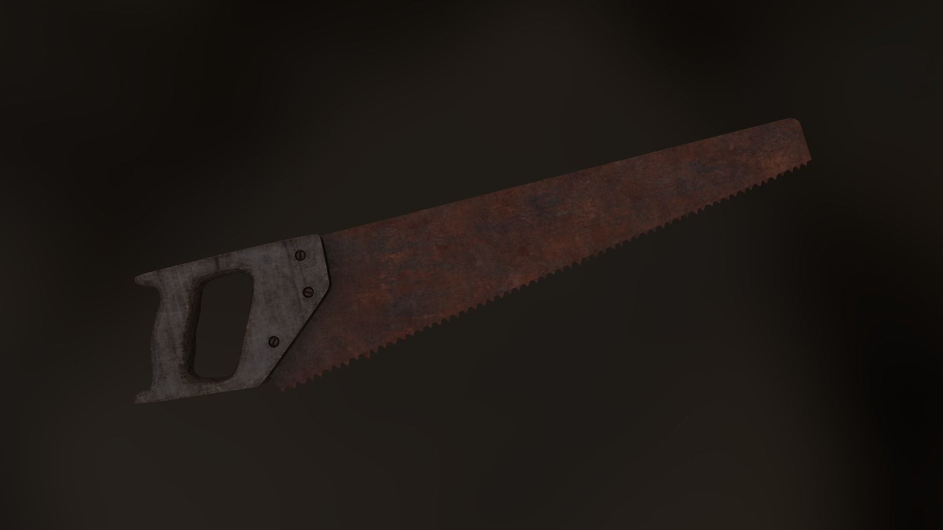 3D model Hacksaw VR / AR / low-poly | CGTrader