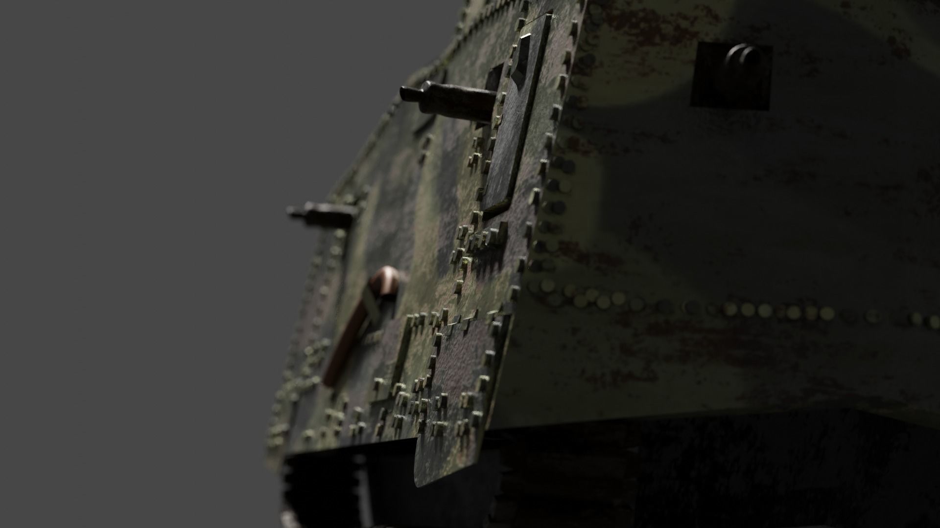 tank ww1 3D model | CGTrader