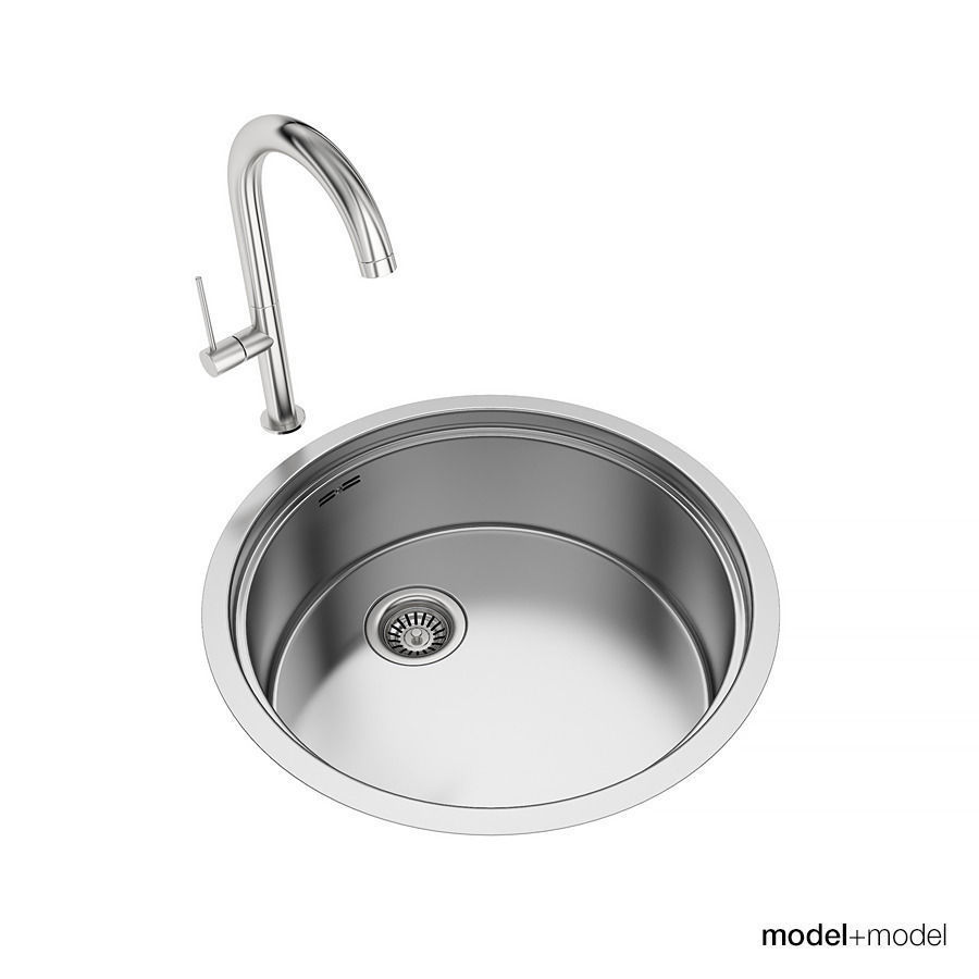 Round sinks 3D model | CGTrader