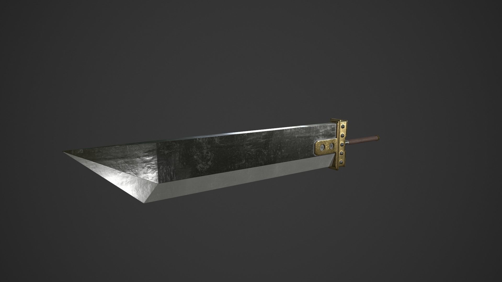 Buster Sword 3D model | CGTrader