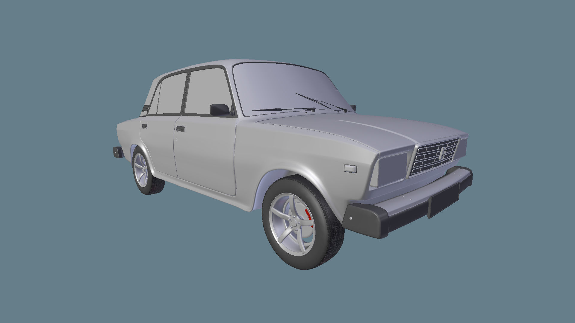VAZ 2107 3D model | CGTrader