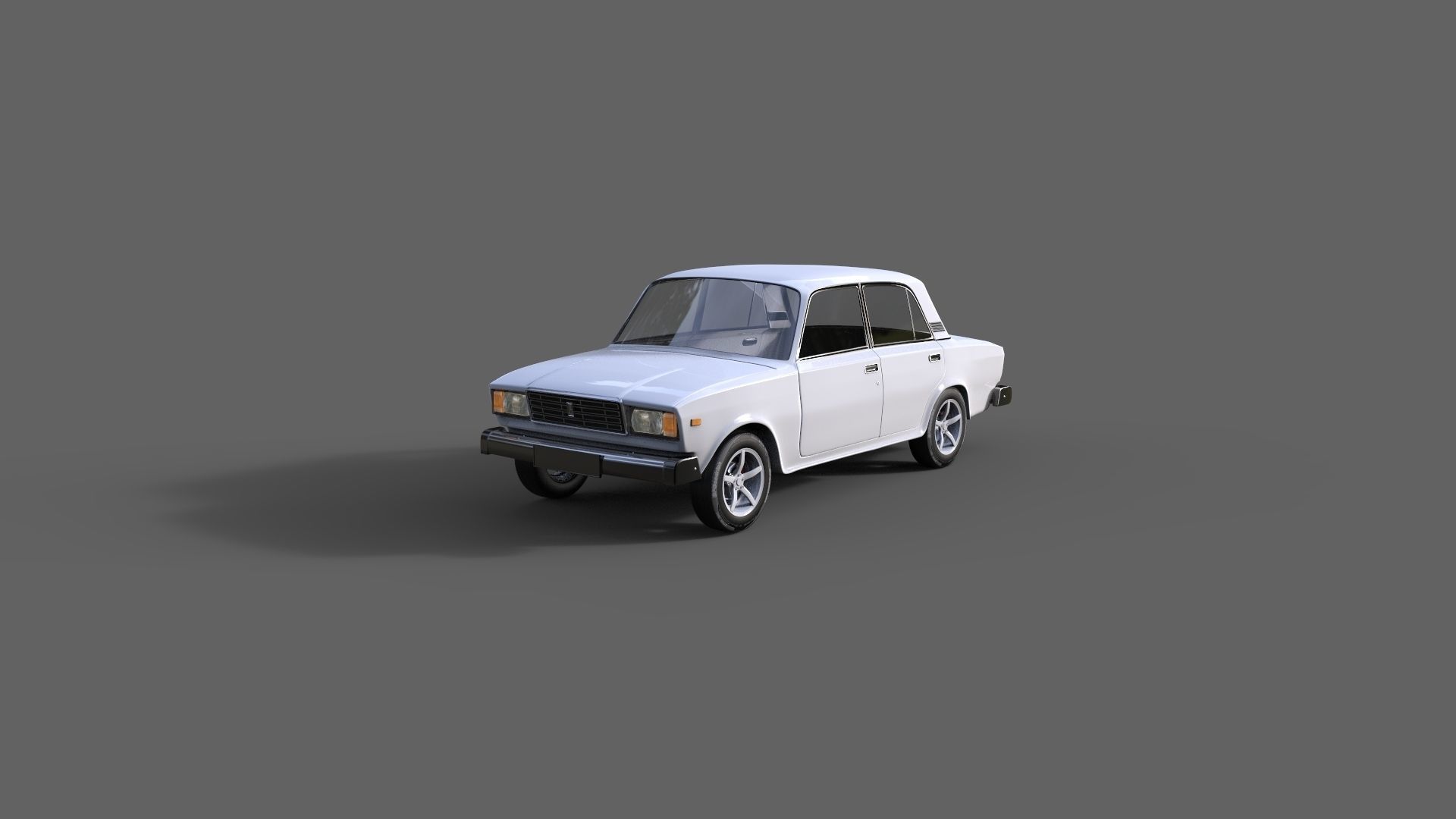 VAZ 2107 3D model | CGTrader