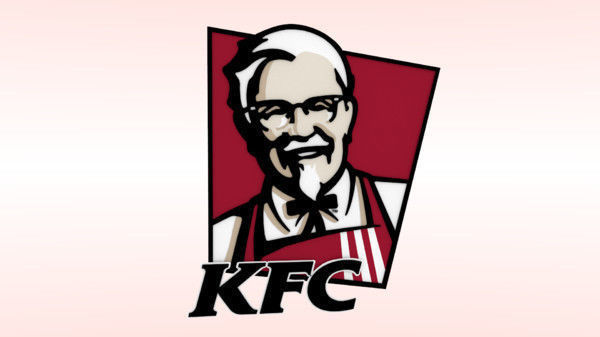 KFC logo free 3D model | CGTrader