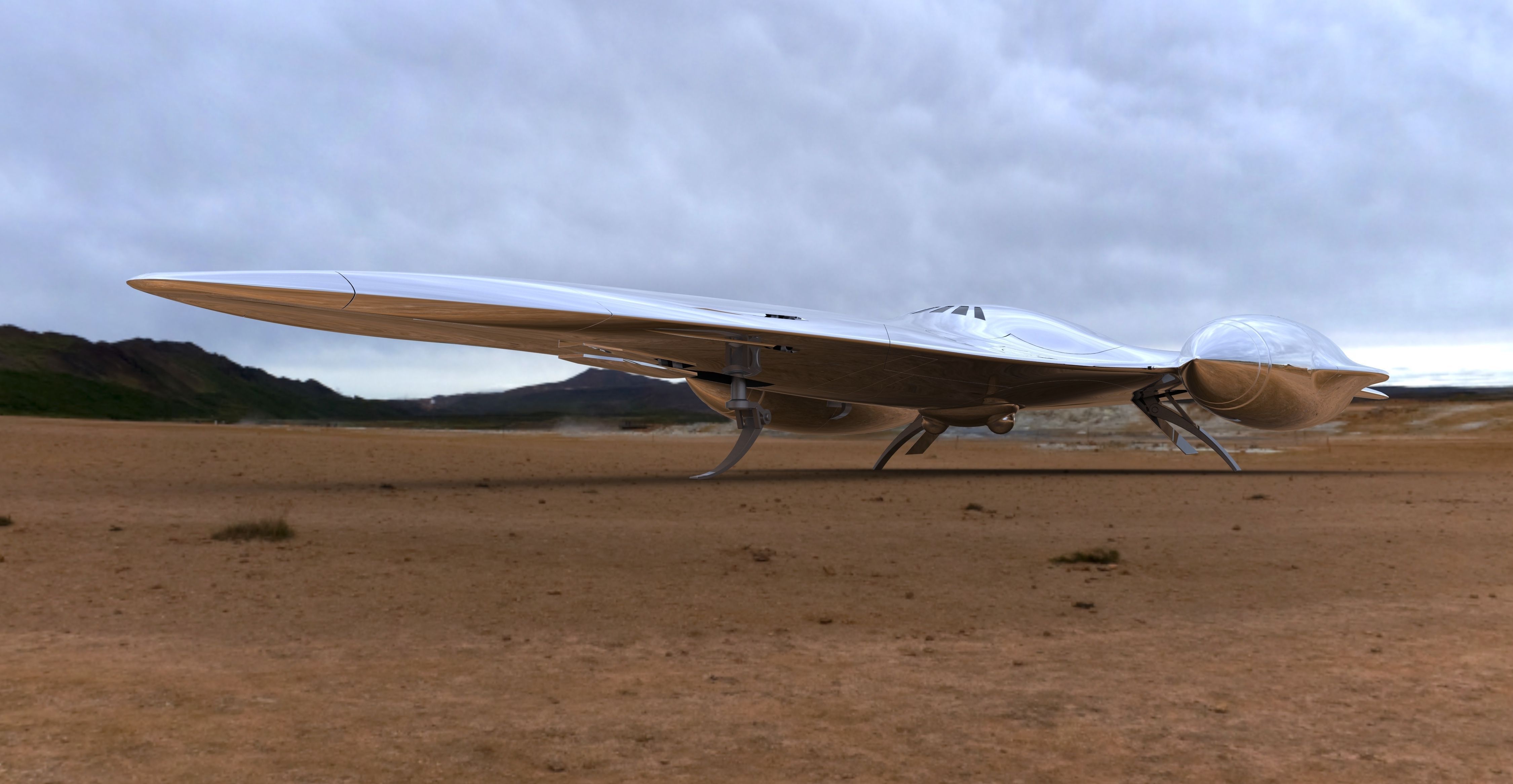 Naboo Queens Royal starship J-type 327 Scale 1 to 10 3D model | CGTrader