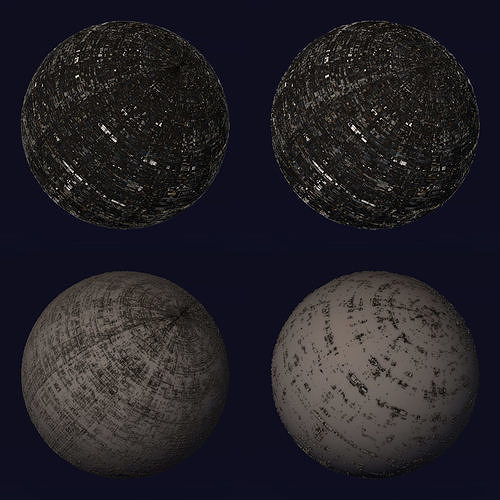Scifi Artificial Moon Shader 009 Texture | CGTrader