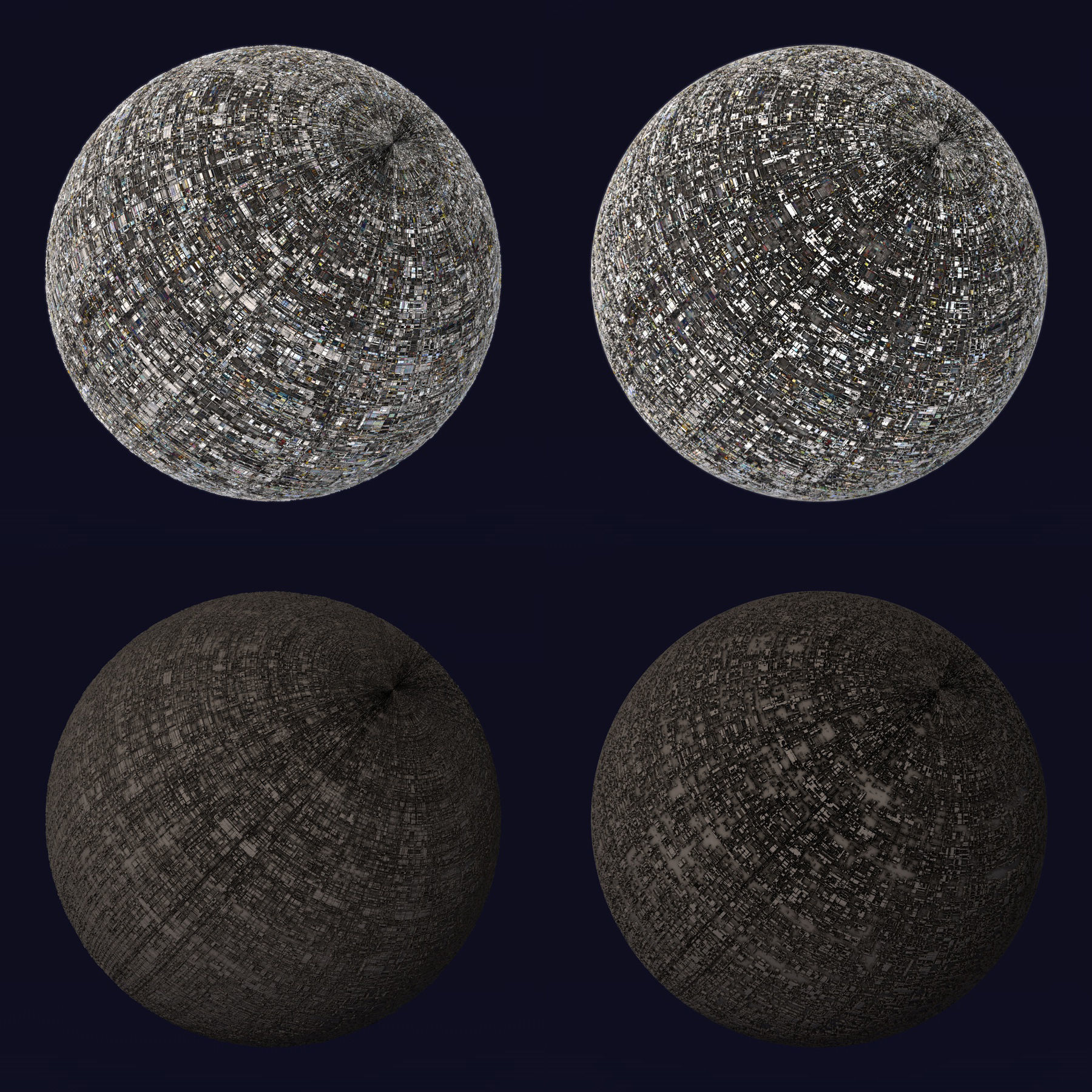Scifi Artificial Moon Shader 010 Texture | CGTrader