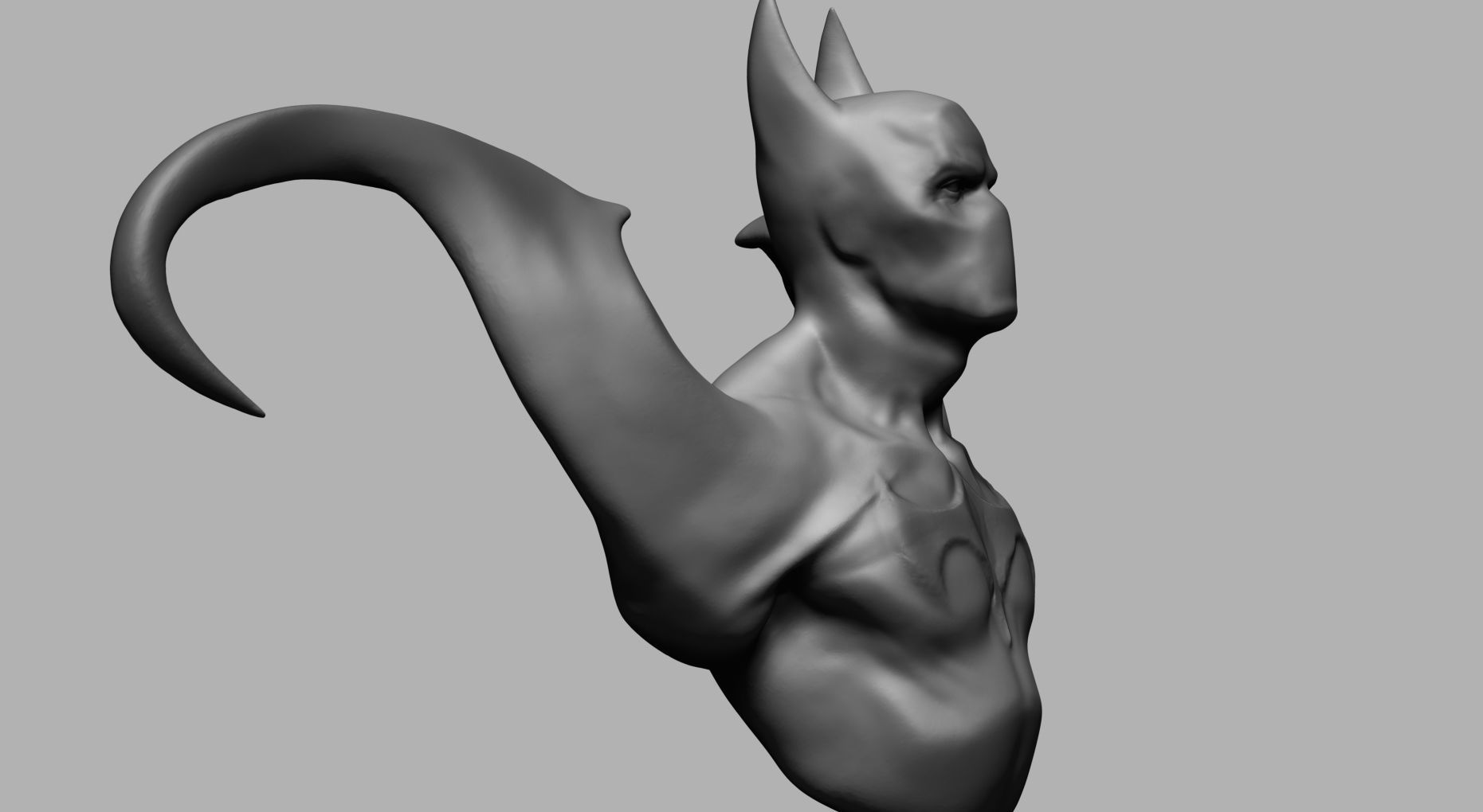 Creature Batman 3D model | CGTrader