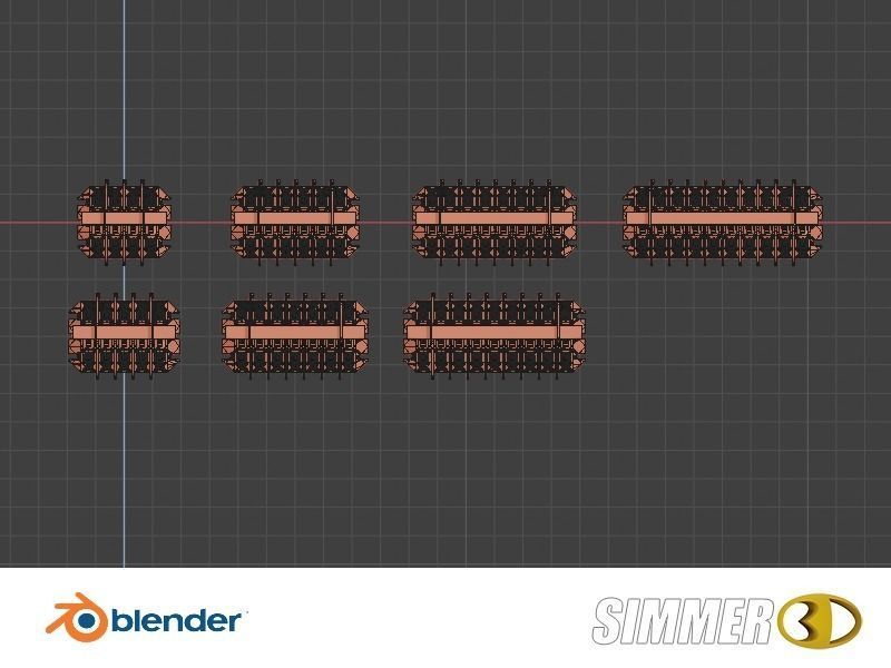 States NT Terminal Blocks for Electrical Controls 3D model | CGTrader