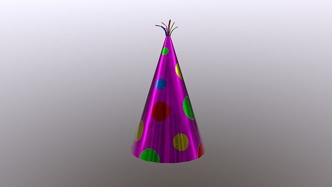 3D model Party Hat VR / AR / low-poly | CGTrader