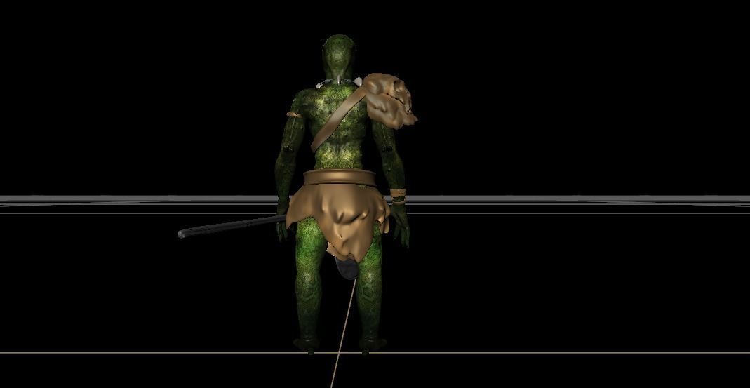 character rigging free 3D model | CGTrader