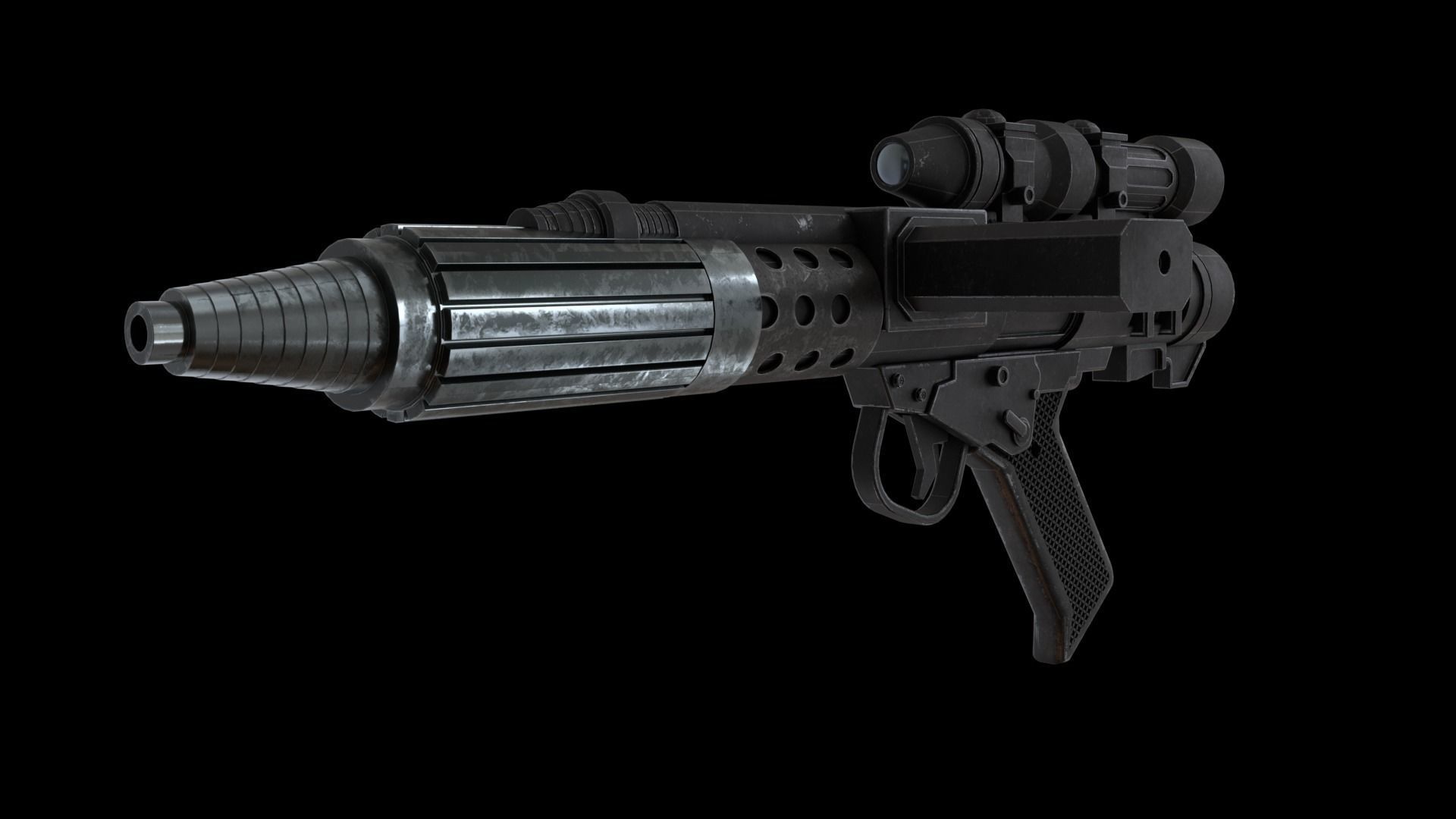 DH 17 Rebel Blaster 3D model 3D printable | CGTrader