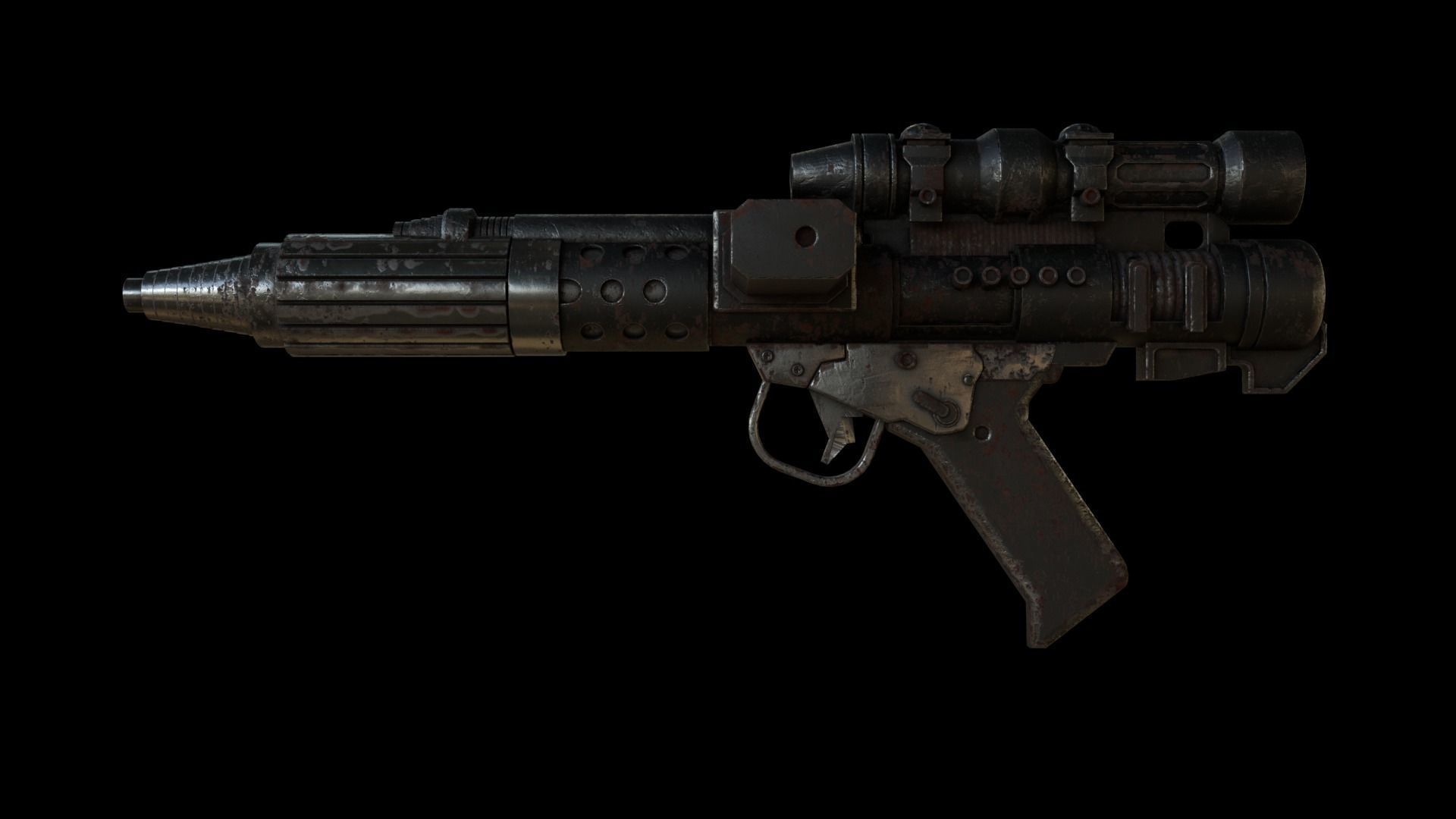 DH 17 Rebel Blaster 3D model 3D printable | CGTrader