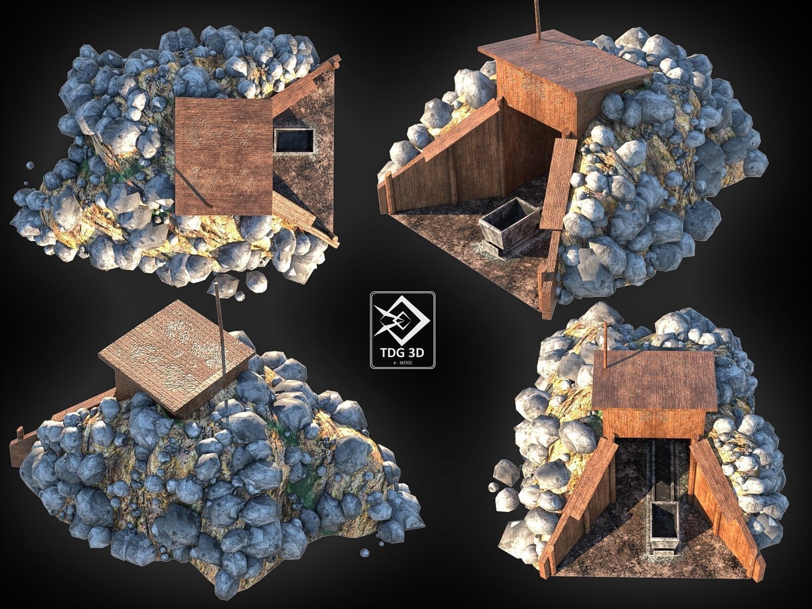 3D model iron mine | CGTrader