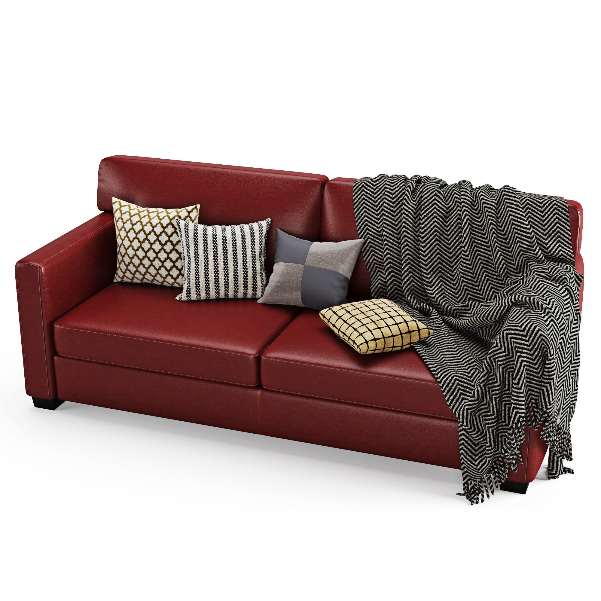 Marlon Sofa Triple 3D model | CGTrader