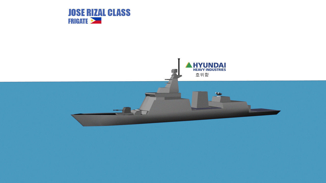 3D model Frigate Jose Rizal Class VR / AR / low-poly | CGTrader