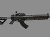 3D model Sci-Fi Automatic Weapon AK600 VR / AR / low-poly | CGTrader