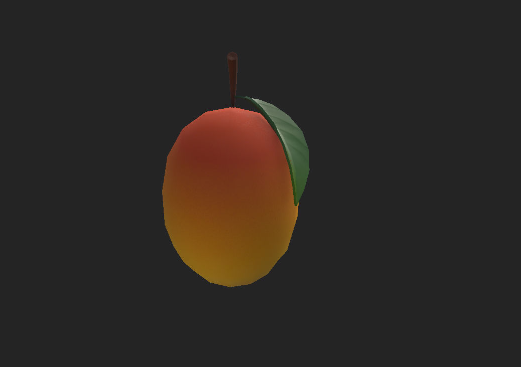 3D model Mango VR / AR / low-poly | CGTrader