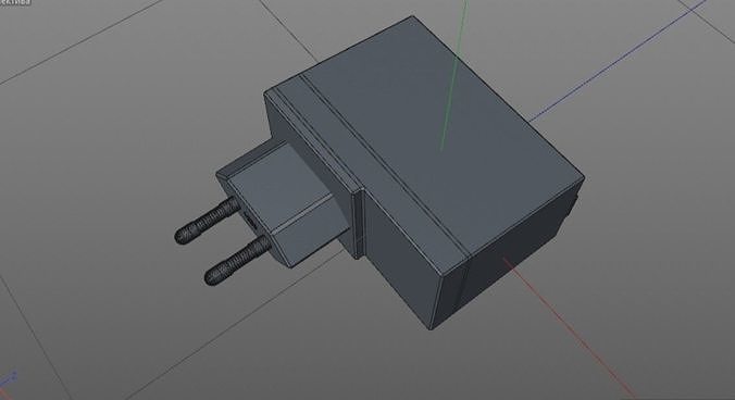 plug 3D model power adapter 3D model | CGTrader