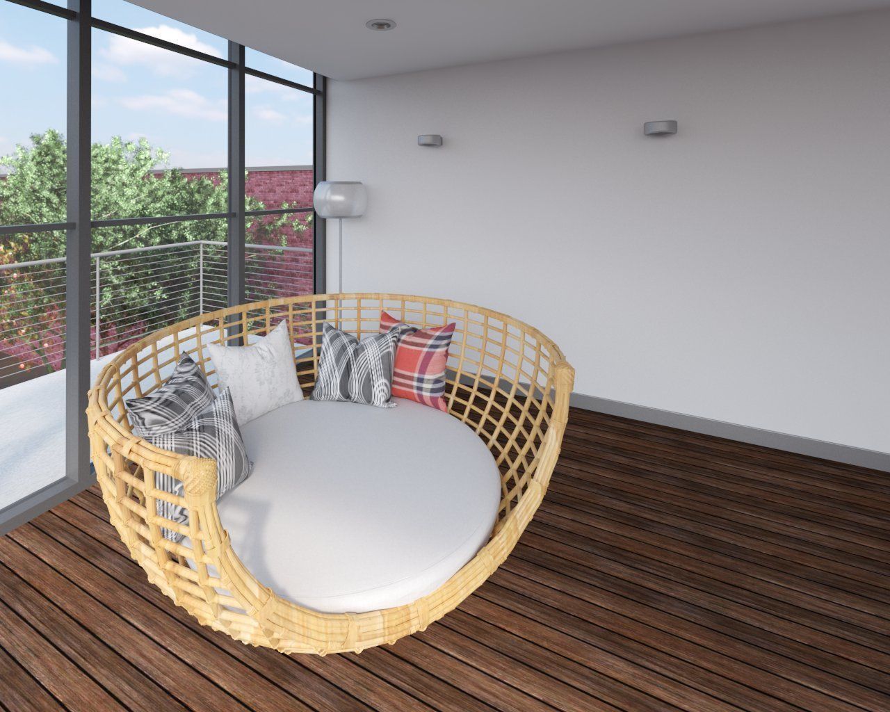 Revit family setting lounge free 3D model | CGTrader
