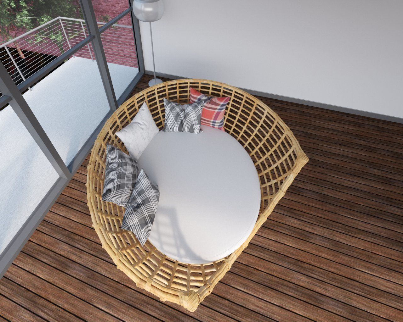 Revit family setting lounge free 3D model | CGTrader