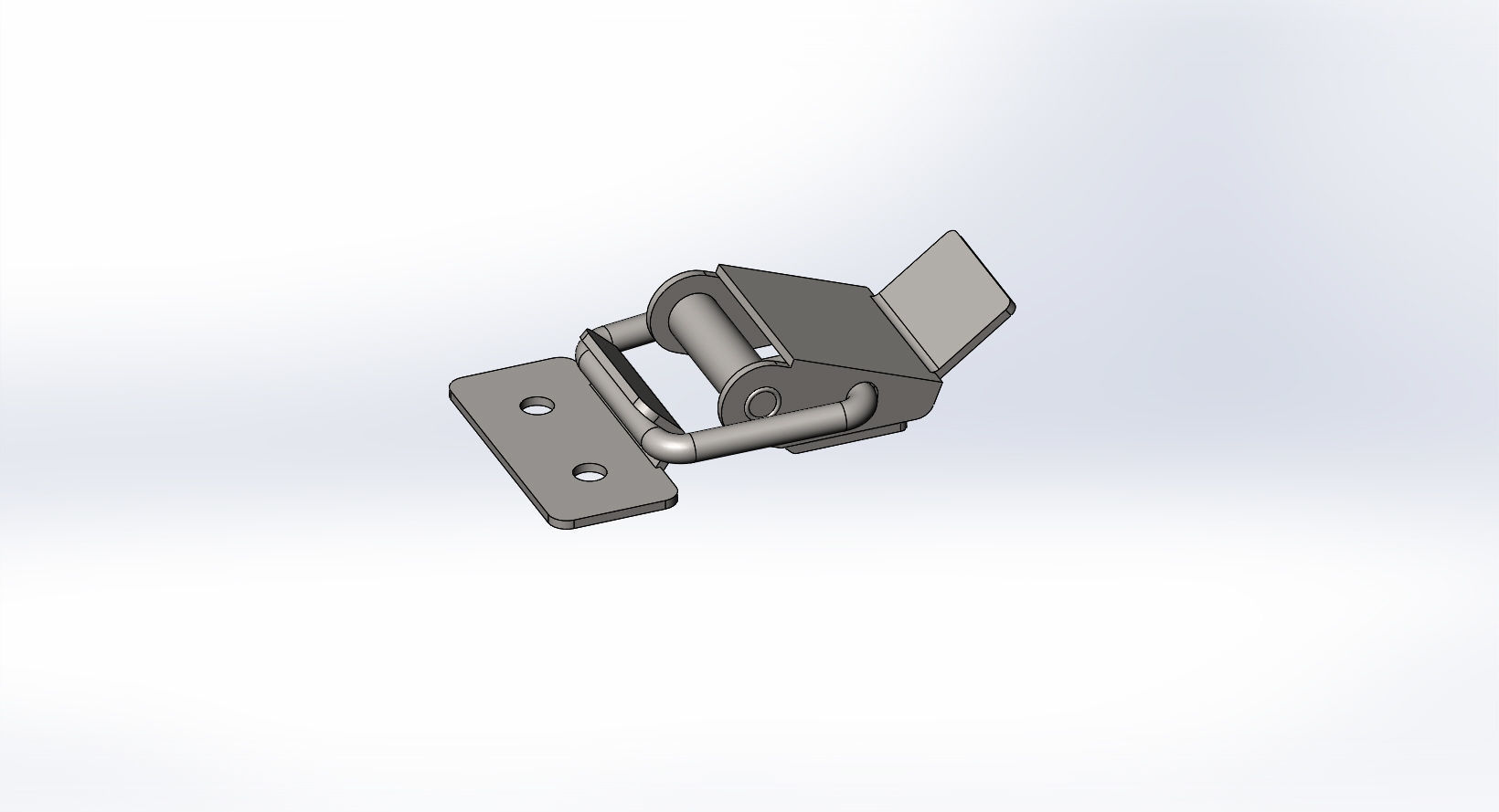 Hook Lock 3D model 3D printable | CGTrader