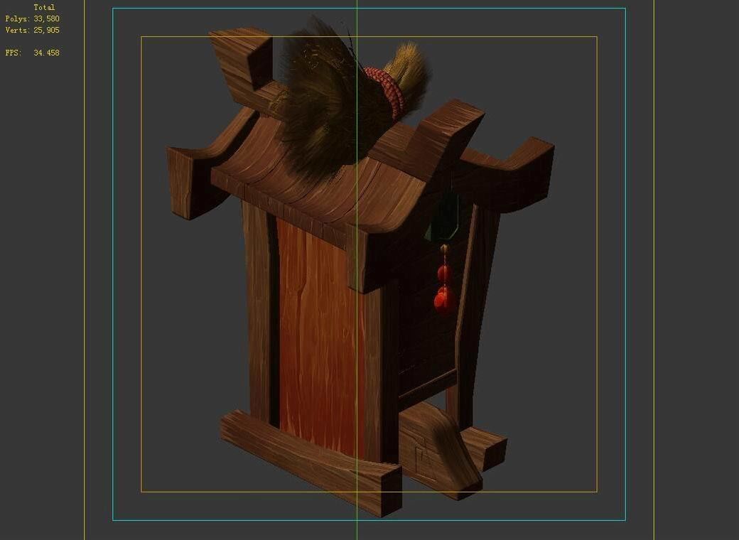 Dynasty City - street sign 3D model | CGTrader